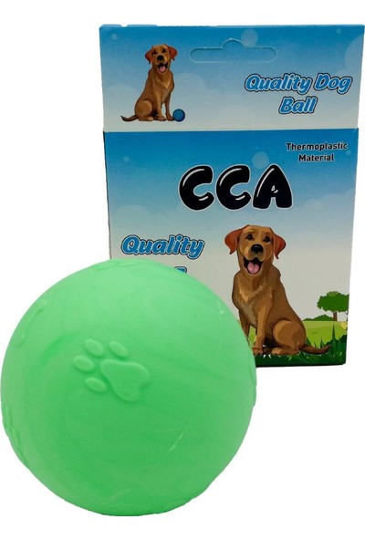 CCA Suda Batmayan Sert Yeşil Renkli Köpek Xl Oyun Topu CCA Suda Batmayan Sert Yeşil Renkli Köpek Xl Oyun Topu