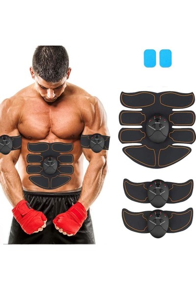 Nivagatore Sixpad 8li Pad Abs Ems Muscle Karın Kas Geliştirici Masaj Aleti