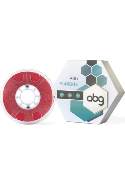Abg Filament 1.75 mm Kırmızı Abs - Abg Abg Filament 1.75 mm Kırmızı Abs - Abg