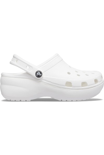 Crocs Classic Platform Clog W Terlik 206750-100 Crocs Classic Platform Clog W Terlik 206750-100