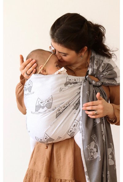 Zubu Halka Sling – Babysling - Owl Zubu Halka Sling – Babysling - Owl