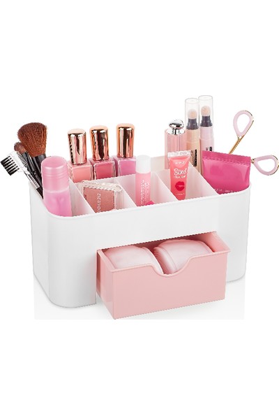 Pazarika Çekmeceli Makyaj Kutusu