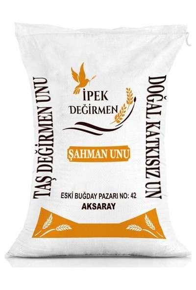 Ipek Değirmen Tam Buğday Unu Tam Kepekli Şahman Kırmızı Köy Unu 1 kg