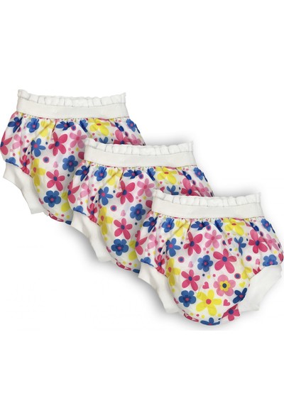 Sema Baby 3'lü Desenli Lüks Alıştırma Külodu No.1 10-15 kg - Flowers Sema Baby 3'lü Desenli Lüks Alıştırma Külodu No.1 10-15 kg - Flowers