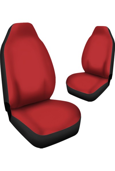 Antwax Dacia Duster Araca Özel Oto Koltuk Kılıfı Pro - Baskısız - Kırmızı ( Yeni Tasarım - Yeni Fit Kalıp )