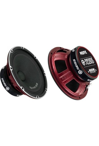 Reiss Audio Reiss 20 cm Midrange 800 Wat 175 Rms 2 Li Takım RS-M8PX Reiss Audio Reiss 20 cm Midrange 800 Wat 175 Rms 2 Li Takım RS-M8PX