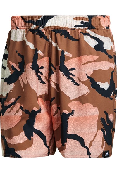 Adidas Camo Aop Clx Sl Erkek Yüzücü Şortu GM2254 Çok Renkli