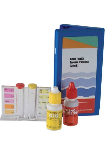 Gemaş Sıvılı Test Aleti-Toplam Klor+Ph 25CC Oto+Phenol Ajanı Gemaş Sıvılı Test Aleti-Toplam Klor+Ph 25CC Oto+Phenol Ajanı