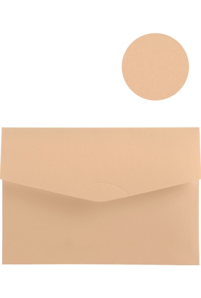 Vox Art Davetiye Zarfı Kalın 180 gr 16 x 23 cm 50'li Pudra Pembe