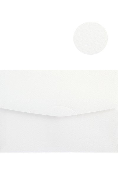Vox Art Dokulu Davetiye Zarfı Kalın 220 gr 14 x 20 cm 50'li Beyaz Vox Art Dokulu Davetiye Zarfı Kalın 220 gr 14 x 20 cm 50'li Beyaz