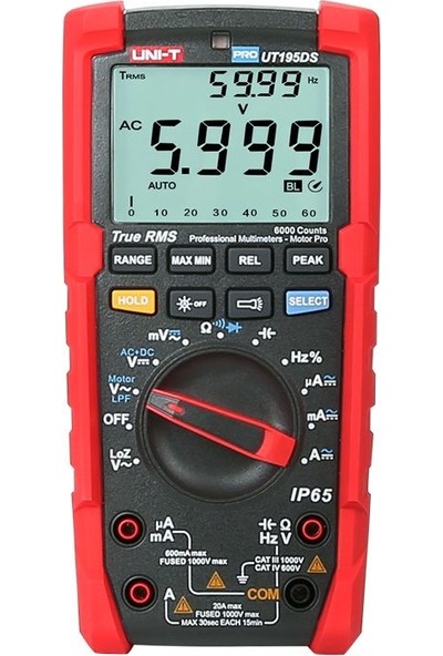 Unı-T UT195DS Profesyonel Multimetre - Unı-T