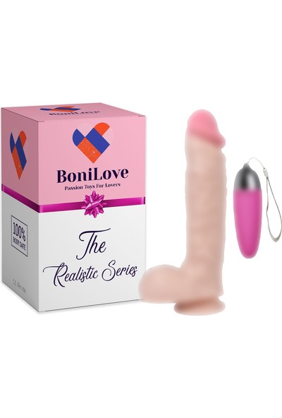 Bonilove The Realistik Series Spartacus 24 cm Realistik Dev Penis+Mini Vibratör Bonilove The Realistik Series Spartacus 24 cm Realistik Dev Penis+Mini Vibratör