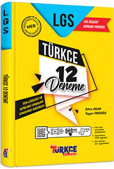 Türkçe Kulübü Lgs Türkçe 12 Deneme