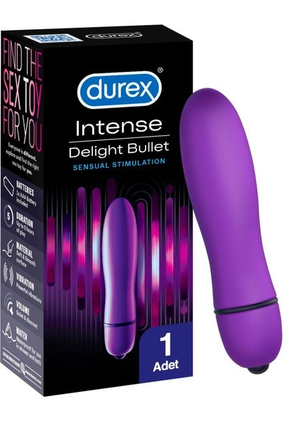Durex Intense Delight Bullet Titreşimli Vibratör Durex Intense Delight Bullet Titreşimli Vibratör