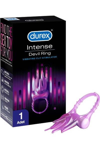 Durex Intense Devil Ring Titreşimli Halka Durex Intense Devil Ring Titreşimli Halka