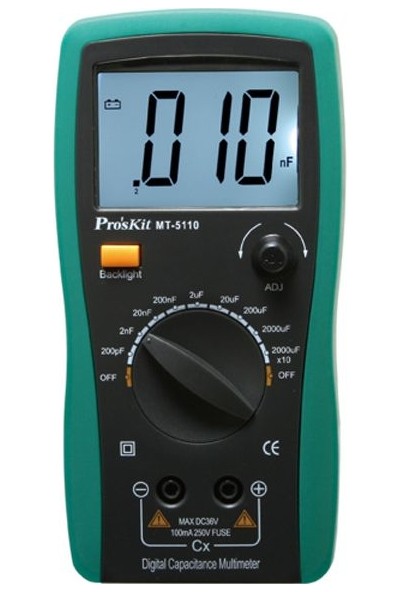 MT-5110 Mu 3 1/2 Kapasitansmetre