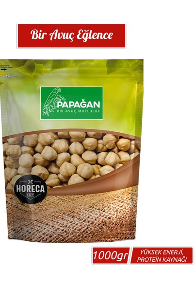 Papağan Kuruyemiş 1. Kalite Kavrulmuş Fındık İçi 1 Kg