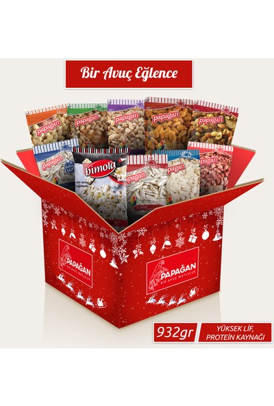 Papağan Kuruyemiş Karma Avantaj Paketi 932 Gram Papağan Kuruyemiş Karma Avantaj Paketi 932 Gram