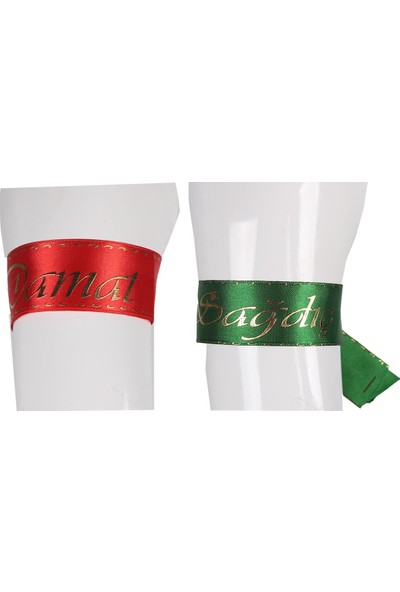 Kına Atölyesi Kolluk Damat ve Sağdıç 2'li Set