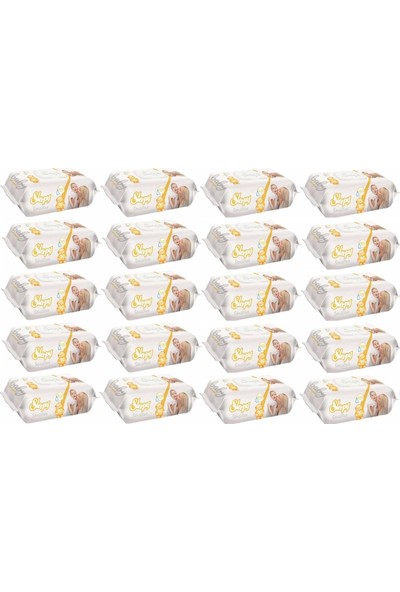 Sleepy Islak Havlu Mendil 90 Yaprak 20 Li Set Sensitive Plastik Kapaklı Sleepy Islak Havlu Mendil 90 Yaprak 20 Li Set Sensitive Plastik Kapaklı