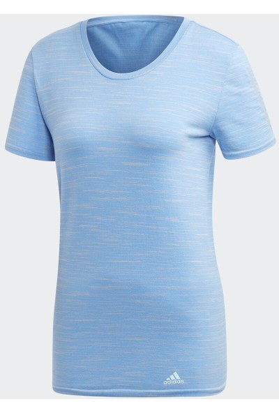 adidas 25/7 Tee Code W Mavi Kadın T-Shirt