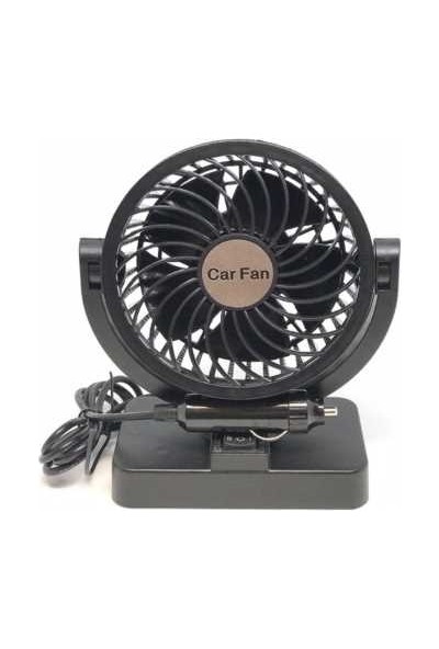 Carub Vantilatör Torpido Üstü Fanlı Ayarlı 12V