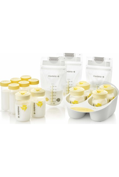 Medela Bebekler için 40 Parça Süt Saklama Seti - Sarı (Yurt Dışından)