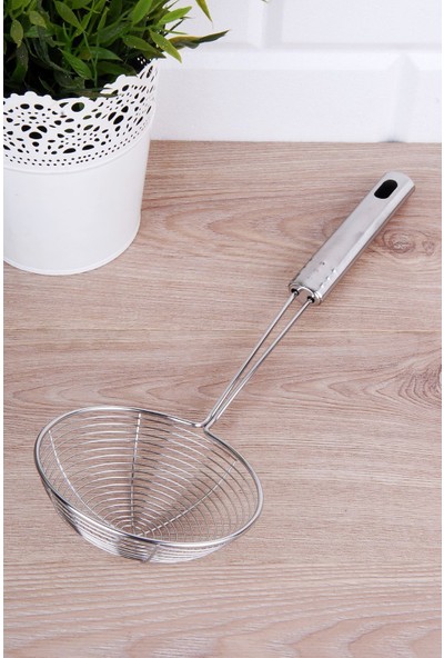 Arow Incili Home Çelik Lüx Paslanmaz Yağ Kevgiri Arow Incili Home Çelik Lüx Paslanmaz Yağ Kevgiri