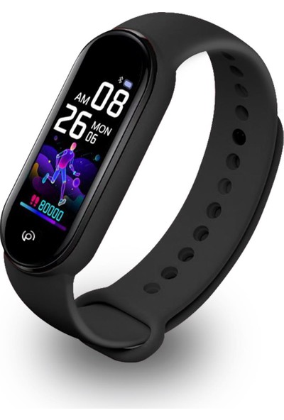 Polosmart PSSW09 Smartstep Akıllı Bileklik Siyah Polosmart PSSW09 Smartstep Akıllı Bileklik Siyah
