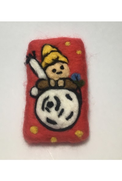 Süslü Toka Aksesuar Küçük Prens Desenli Süslü Süs Keçe Sabun Süslü Toka Aksesuar Küçük Prens Desenli Süslü Süs Keçe Sabun