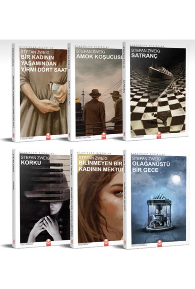 Kızıl Panda Yayınları Stefan Zweig Seti (6 Kitap)