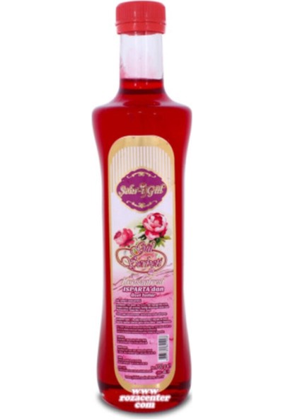 Yıldırım Şekerleme Şehr-I Gül Gül Şerbeti Gül Şurubu Konsantre 7oo gr