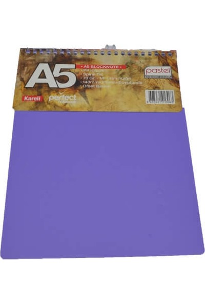 Piev A5 Kareli Defter Mor Piev A5 Kareli Defter Mor