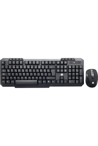 Dexim KM-317 Slim Kablosuz Klavye Mouse Seti - Siyah Dexim KM-317 Slim Kablosuz Klavye Mouse Seti - Siyah