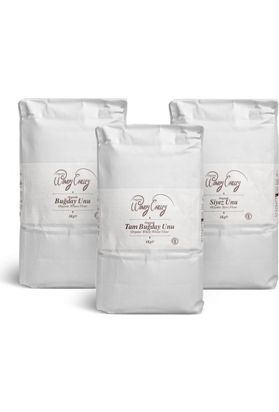 Organic Windy Valley Organik Buğday Unları Seti (3 Parça) Organic Windy Valley Organik Buğday Unları Seti (3 Parça)