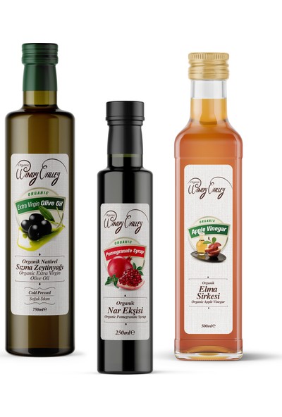 Organic Windy Valley Organik Soslar Sepeti (3 Parça) Organic Windy Valley Organik Soslar Sepeti (3 Parça)
