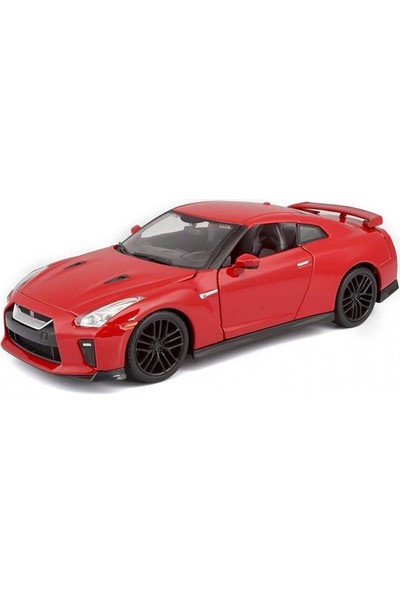 Bburago 2017 Nissan Gt-R Model Araba 1/24 Ölçek Kırmızı Bburago 2017 Nissan Gt-R Model Araba 1/24 Ölçek Kırmızı