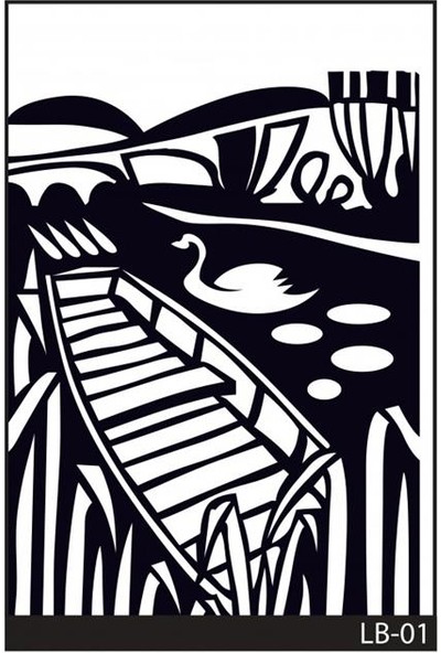 Bu-Bu Linol Baskı Seti Lb-01 Kayık Bu-Bu Linol Baskı Seti Lb-01 Kayık