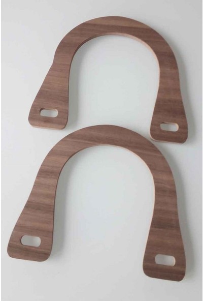 Angel Çanta Aksesuar 15X18 cm Ahşap Çanta Sapı