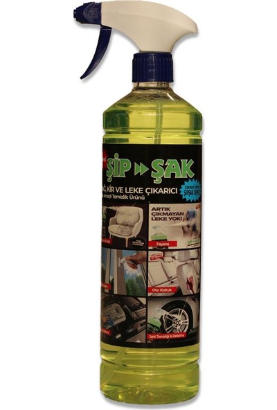 Şip Şak Genel Temizlik & Leke Çıkarıcı 1 Lt.