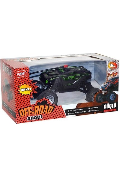Birlik Oyuncak 955-103 Uzaktan Kumandalı Arazi Aracı Off-Road 1:24 Işıklı USB Şarjlı Birlik Oyuncak 955-103 Uzaktan Kumandalı Arazi Aracı Off-Road 1:24 Işıklı USB Şarjlı
