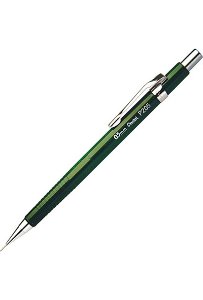 Pentel P205 Teknik Çizim Versatil Kalemi 0.5 mm Yeşil