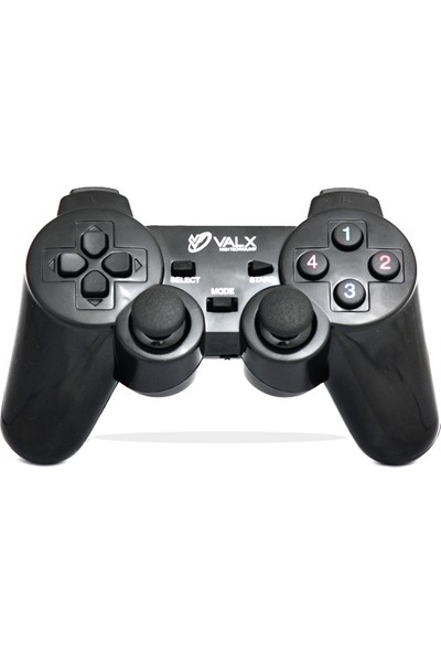 Valx Kol Pc-Ps2-Ps3 Analog Titreşimli Kablosuz Valx J-222 Valx Kol Pc-Ps2-Ps3 Analog Titreşimli Kablosuz Valx J-222