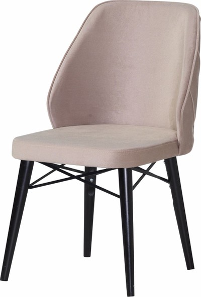 Erva Lexus Sandalye Siyah Ağaç Ayak Erva Lexus Sandalye Siyah Ağaç Ayak