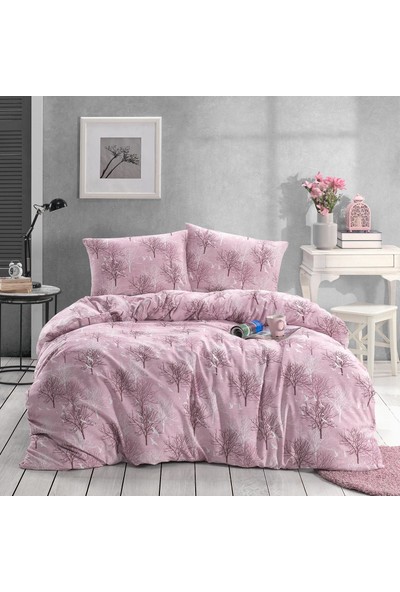 Vivamaison Pembe Ağaçlı 160 x 240 cm Tek Kişilik Nevresim & Yastık Seti Vivamaison Pembe Ağaçlı 160 x 240 cm Tek Kişilik Nevresim & Yastık Seti