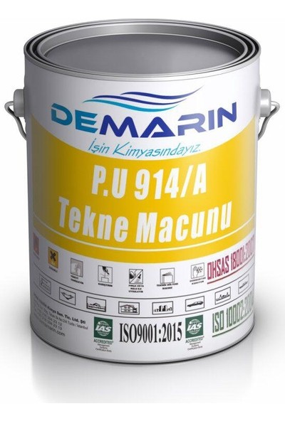 Demarin Demafiller 914/A Tekne Macunu 4 kg Demarin Demafiller 914/A Tekne Macunu 4 kg