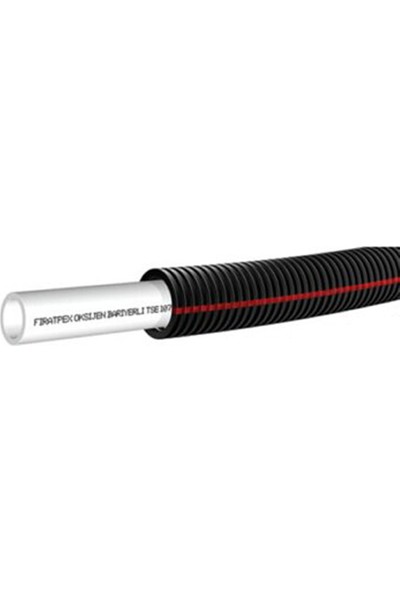 Fırat Kılıflı Pe-Rt Boru 100 Metre (Oksijen Bariyersiz) Kırmızı Fırat Kılıflı Pe-Rt Boru 100 Metre (Oksijen Bariyersiz) Kırmızı
