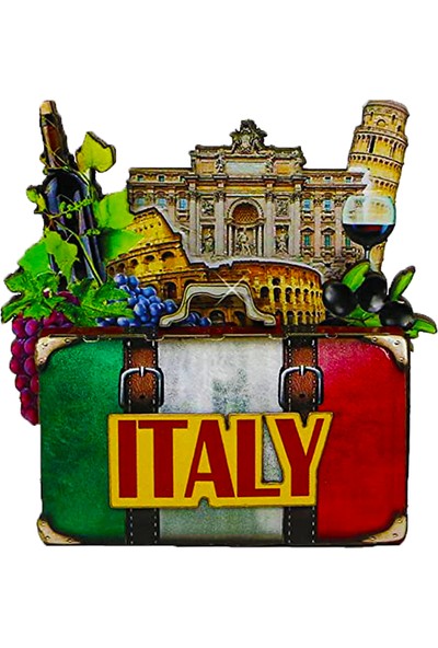 Vera Buzdolabı Magneti Avrupa Şehirleri Italya