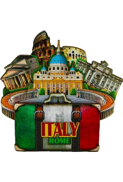 Vera Buzdolabı Magneti Avrupa Şehirleri Roma