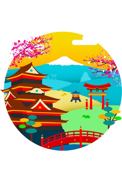 Vera Buzdolabı Magneti Asya Şehirleri Tokyo